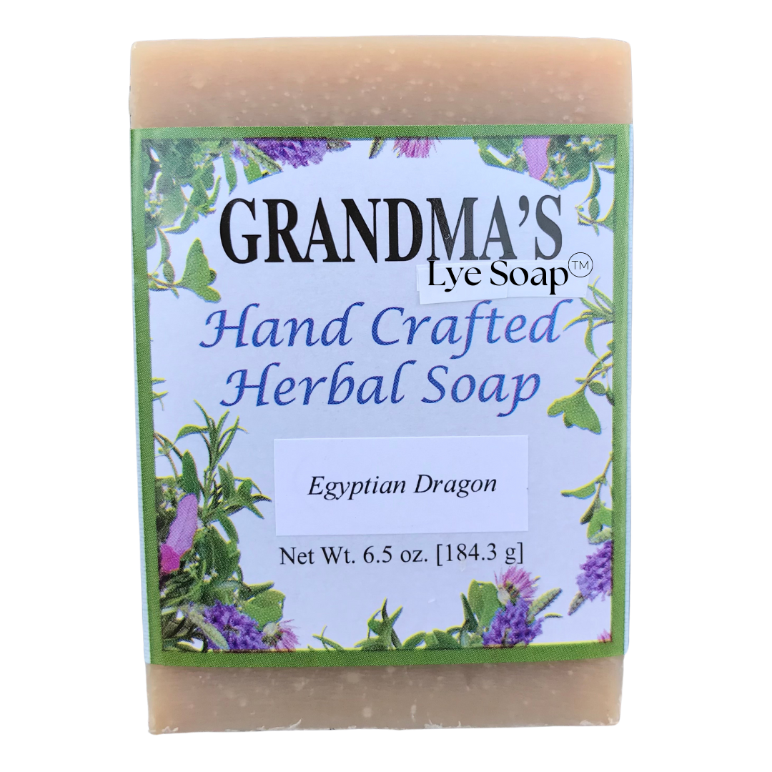 GRANDMA'S Egyptian Dragon Herbal Soap – Grandma's Hand-Crafted Soaps